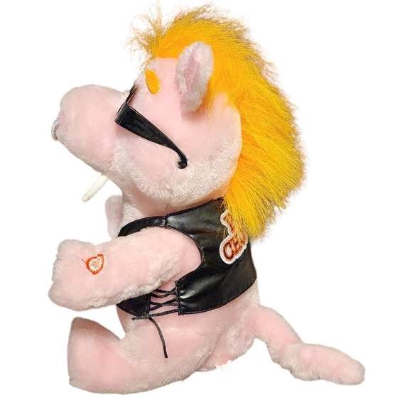 pcb International | Toys | Pork Chopper Hog Biker Pig Animatronic Plush ...